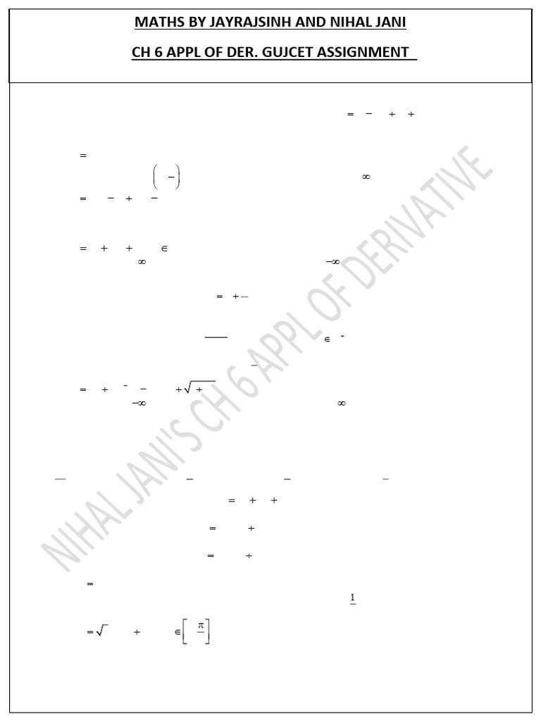 CH 6 Gujcet Assignment | PDF | Sphere | Mechanics