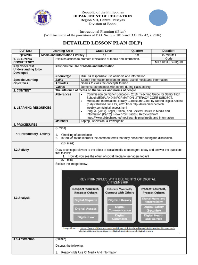 Plp Mil w2d4 | PDF | Information Literacy | Information