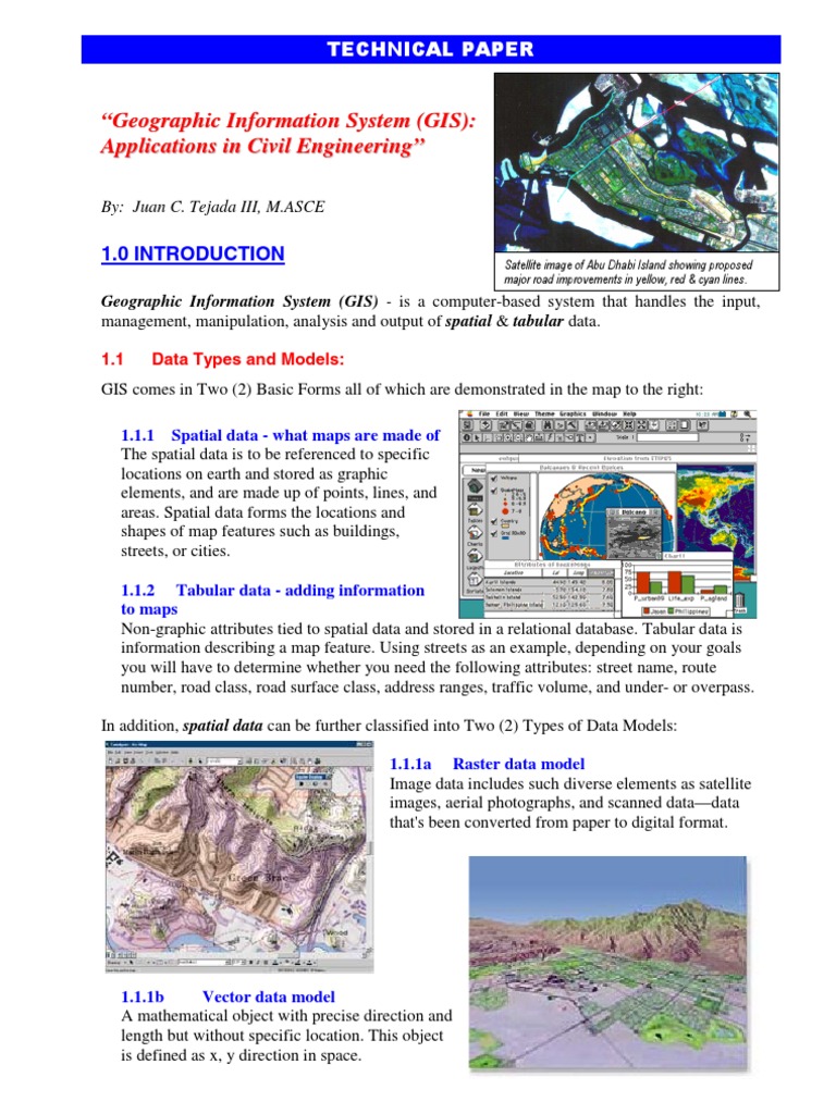 Gis | PDF | Geographic Information System | Map