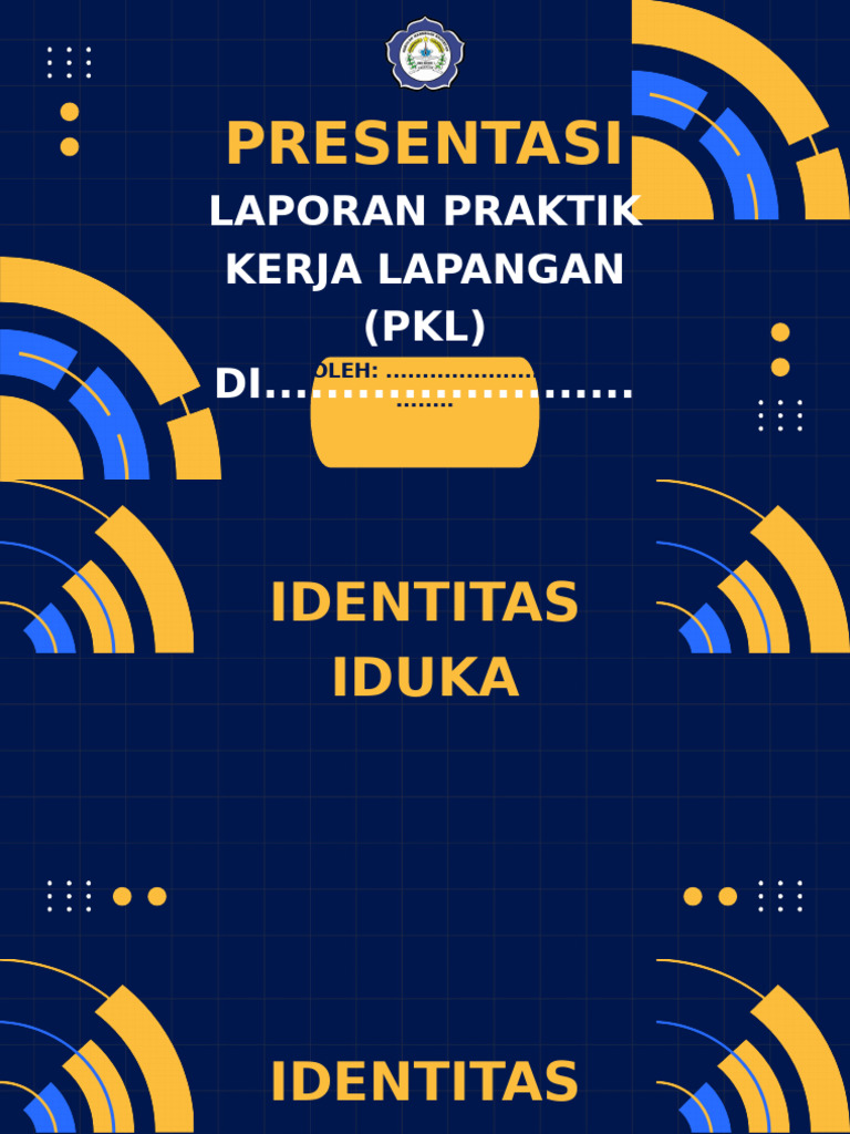 Contoh Presentasi Seminar PKL | PDF