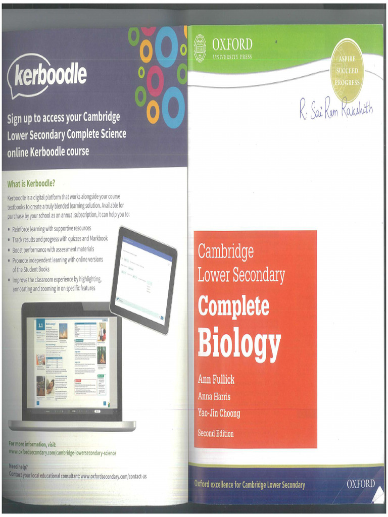 Biology Page 1 To 23 | PDF