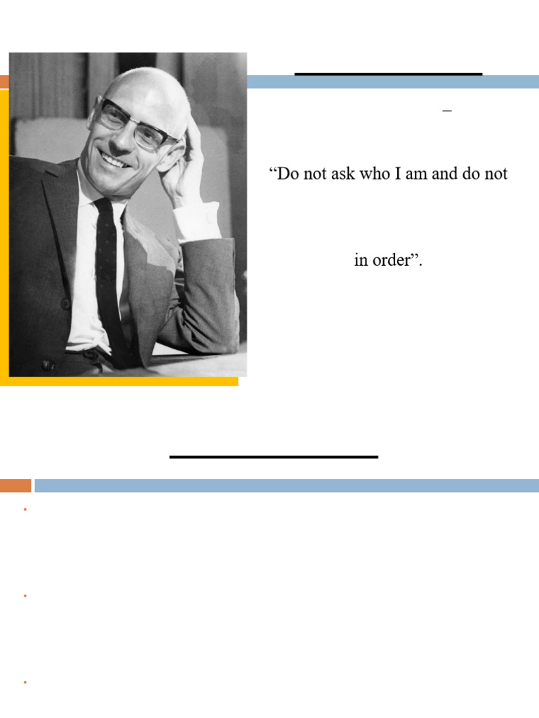 Michel Foucault | PDF | Michel Foucault | Discourse