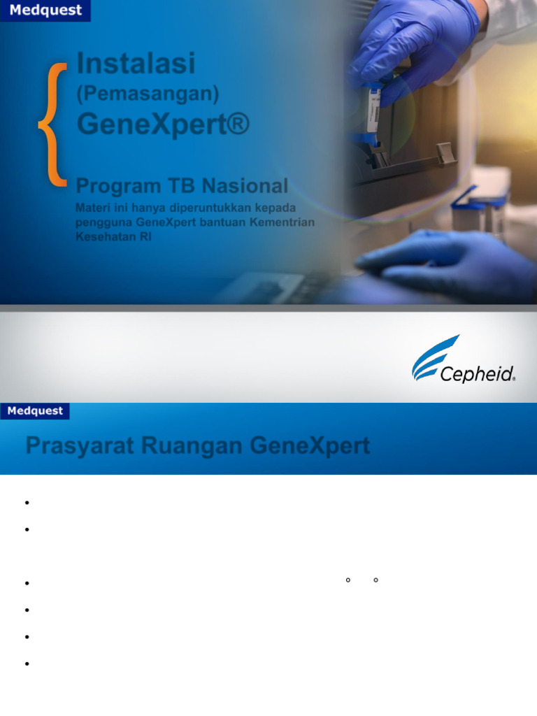 GeneXpert Installation | PDF