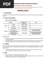 2025 GKS-G Application Guidelines (English) | PDF | Academic Degree | Birth Certificate