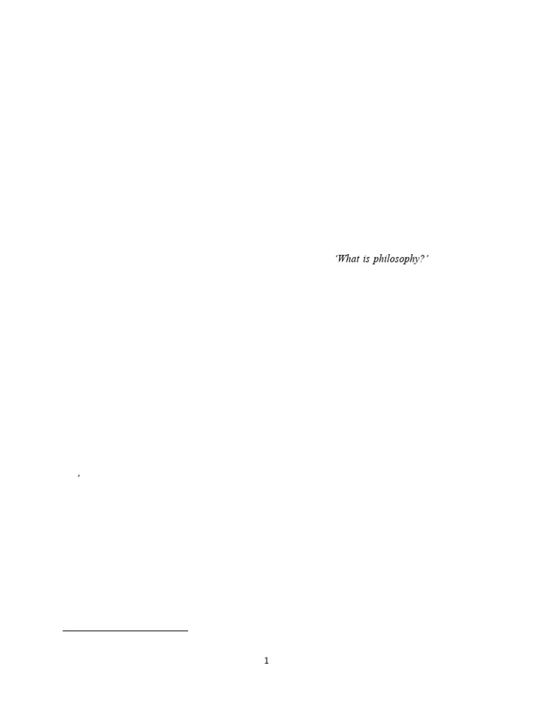 Introduction to Western Philosophy | PDF | Phenomenology (Philosophy ...