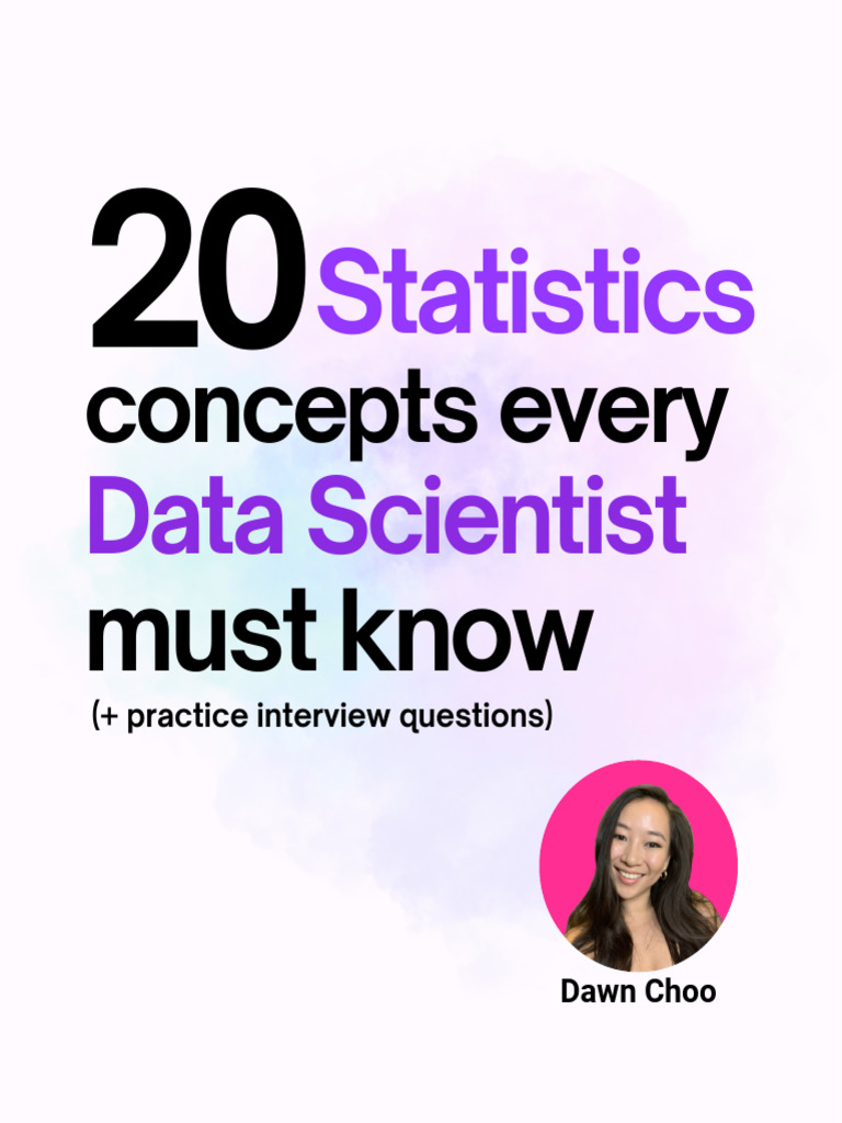 Essential Statistics for Data Scientists | PDF | Statistical Inference ...