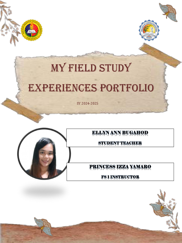 FS 1 Portfolio Final | PDF | Teachers | Learning