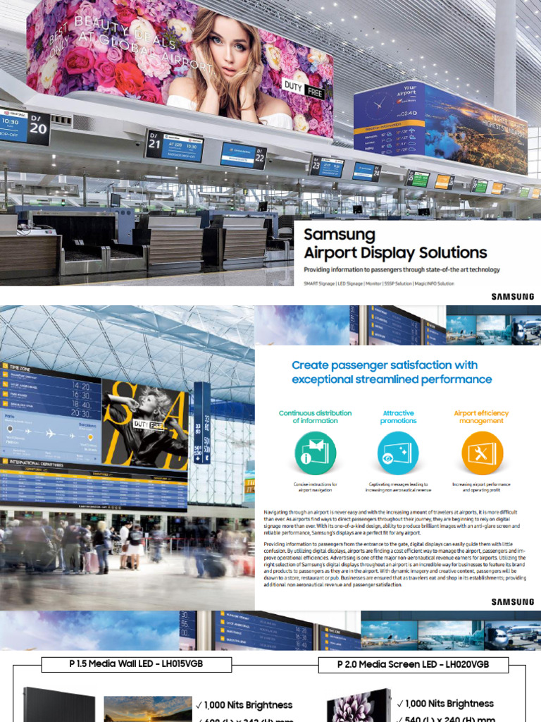 Samsung HIA LED - Spec - Brochure - 030223 | PDF | Display Technology ...