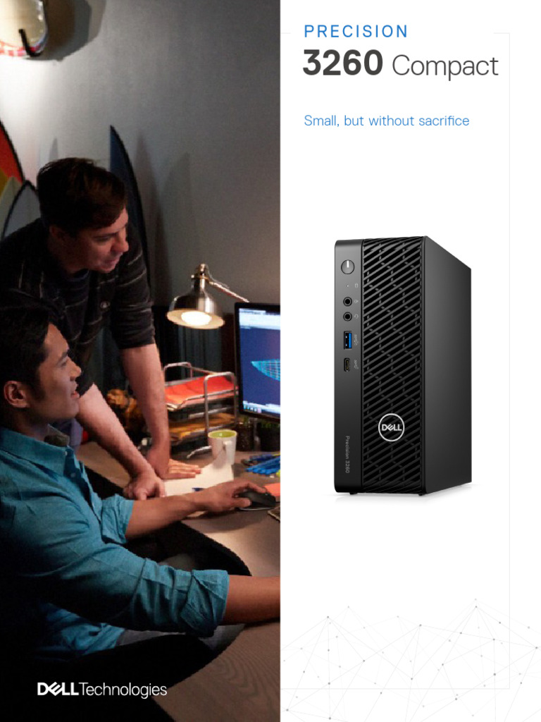 Precision-3260-Spec-Sheet | PDF | Usb | Solid State Drive