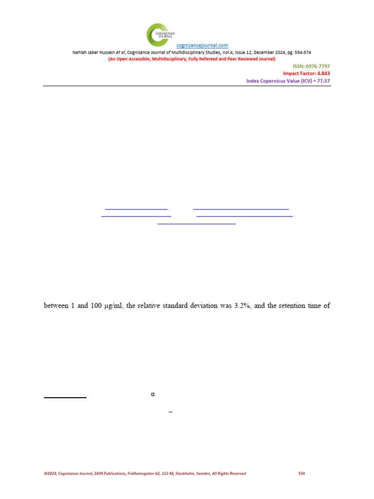 Mebeverine HCl RP-HPLC Analysis | PDF | High Performance Liquid Chromatography | Chromatography