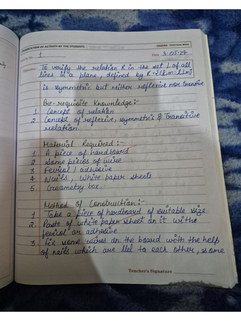 Math Practical File | PDF