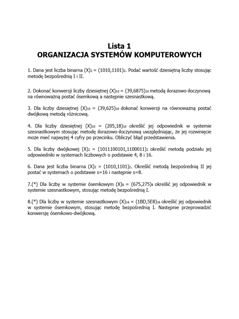 lista_1 | PDF