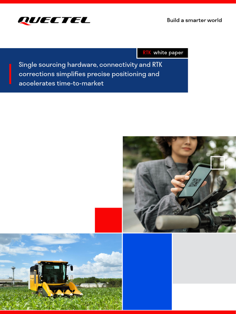 RTK Solutions for Precise Positioning | PDF | Wireless ...