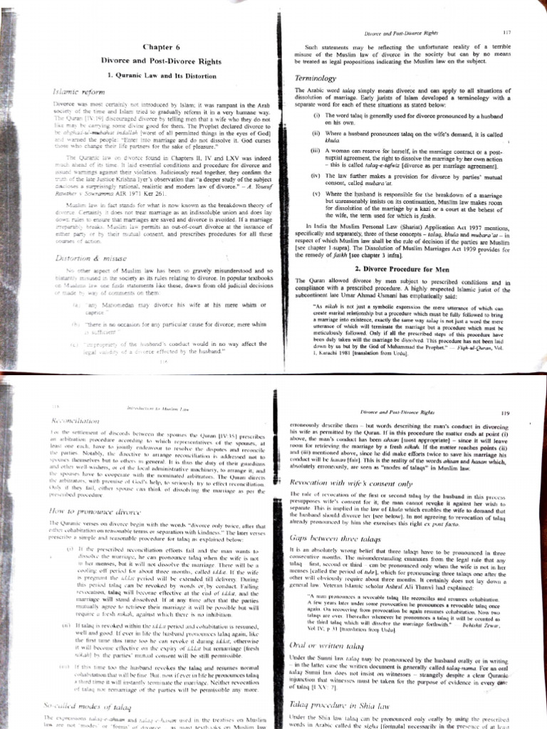Understanding Shia Talaq Procedures | PDF | Divorce | Sharia