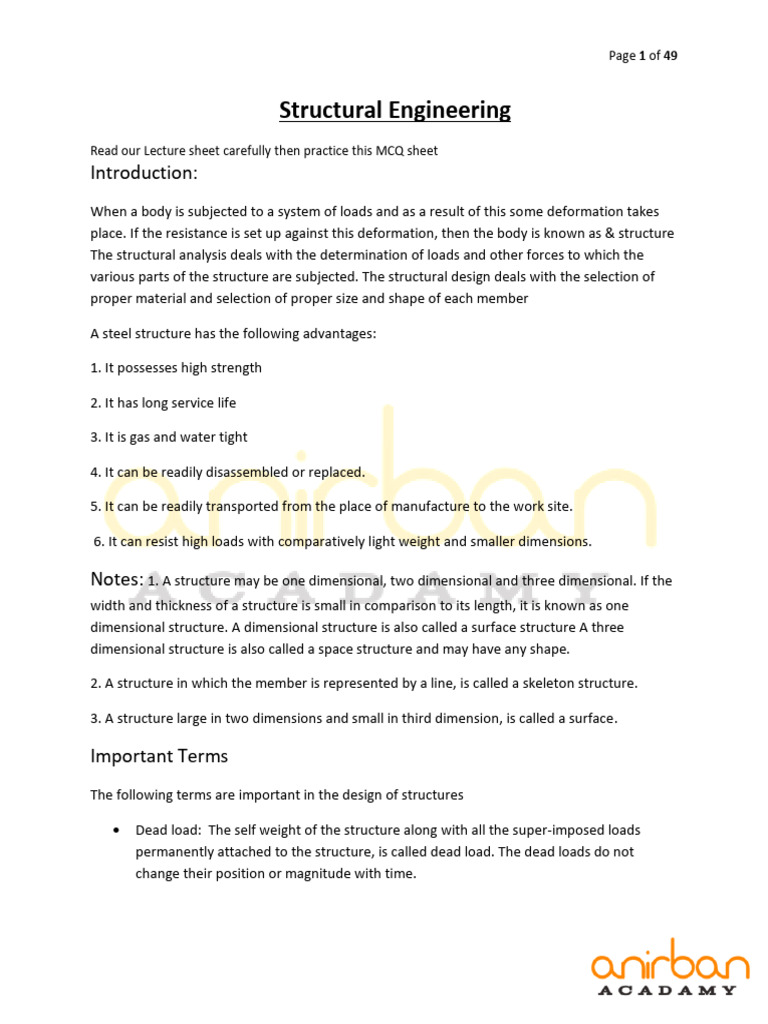3. Structural Engineering ..... (1) | PDF | Bending | Beam (Structure)