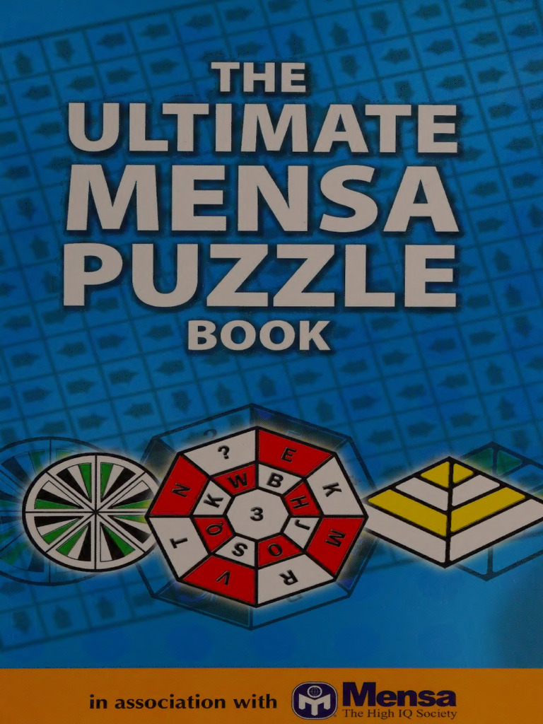 Ultimate Mensa Puzzle Book Guide | PDF | Balloon