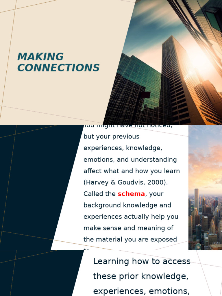 MAKING CONNECTIONS | PDF