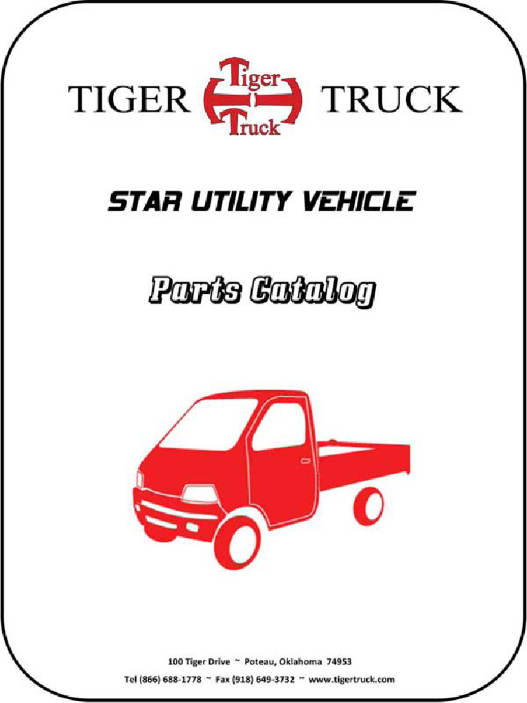 Tiger Truck Star Parts Manual | PDF