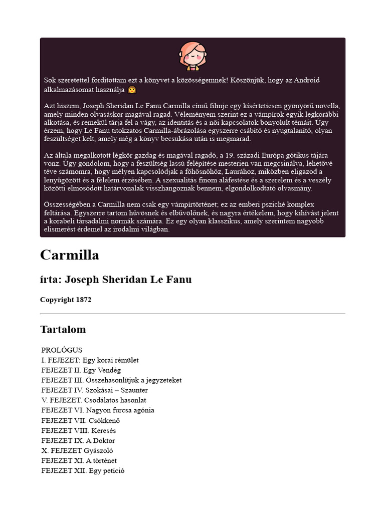 Carmilla | PDF