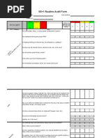 5S Warehouse Checklist | PDF | Warehouse
