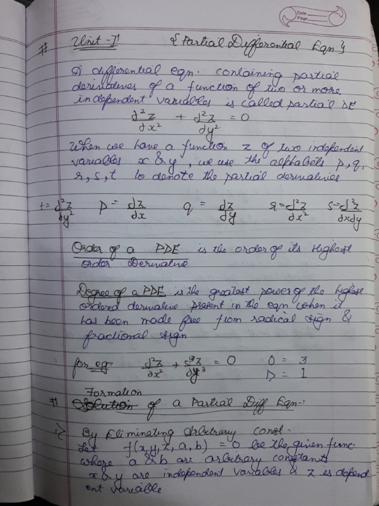 Unit 1 Mathematics | PDF