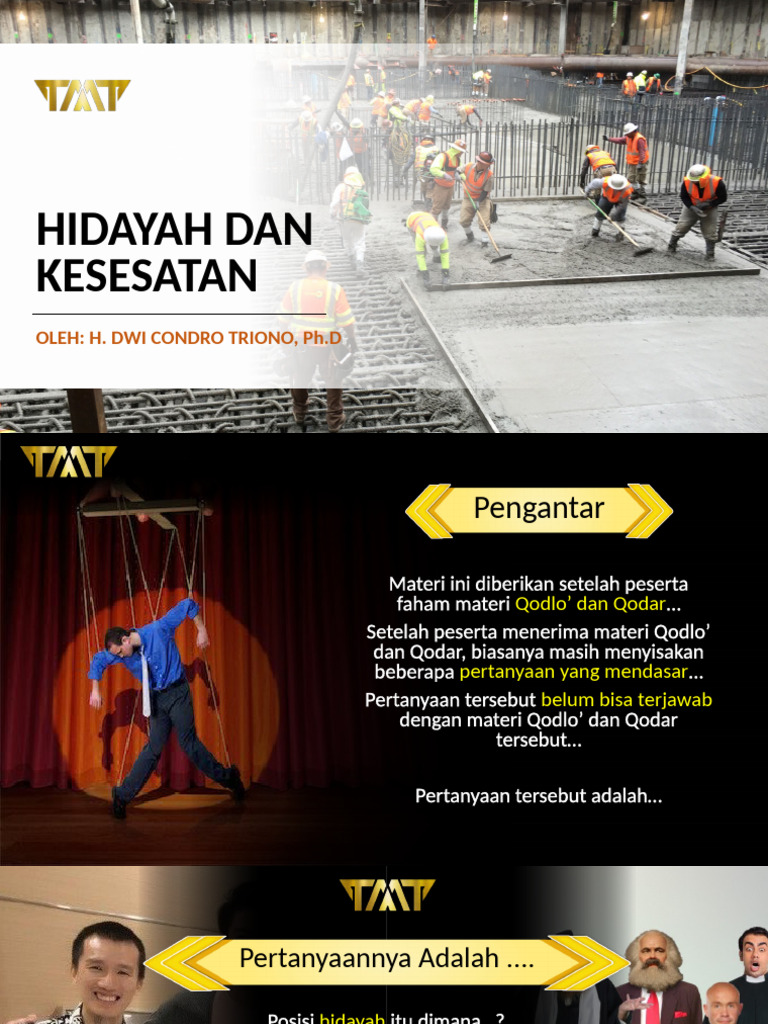 Hidayah & Kesesatan - Ustadz H. Dwi Condro Triono | PDF