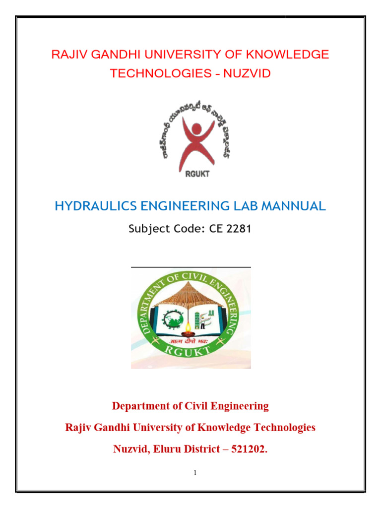 He Lab Mannual 1 Pdf Pump Flow Measurement