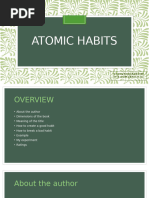Atomichabits Cheatsheet | PDF | Habits | Behavior