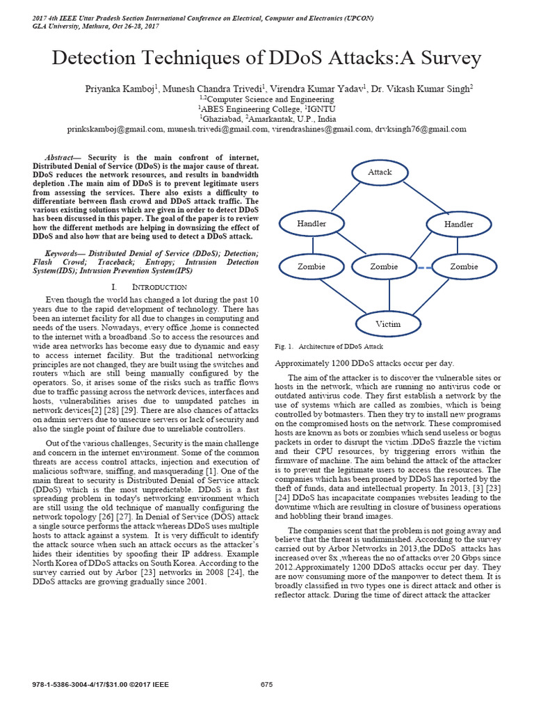 dos13 | PDF | Denial Of Service Attack | Transmission Control Protocol