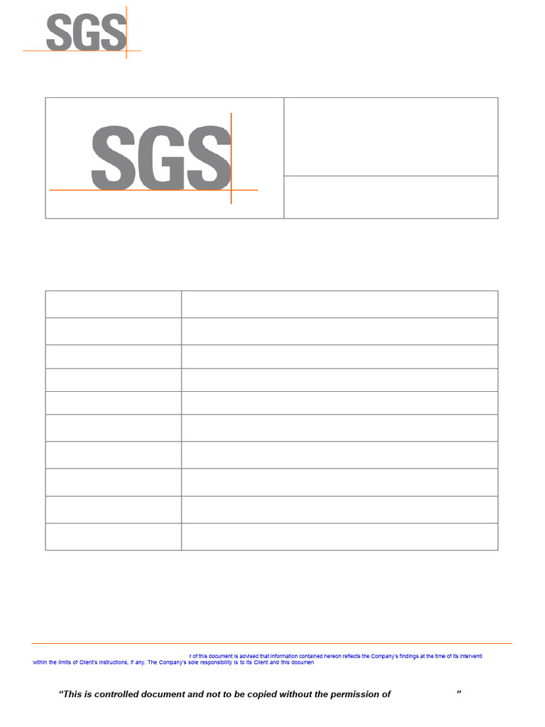 SS UWA Anchor Bolt test report (SGS) | PDF | Forgery