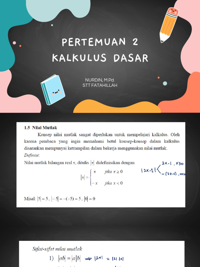 Pertemuan 2 Kalkulus | PDF