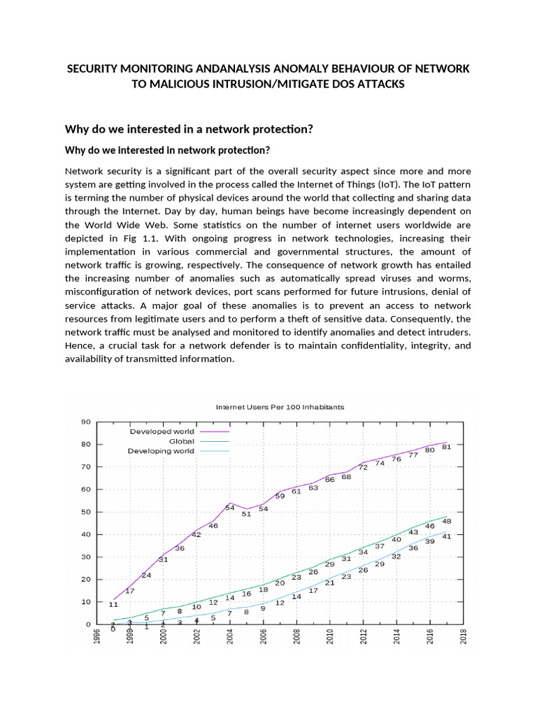 Network Security: Anomaly Detection | PDF