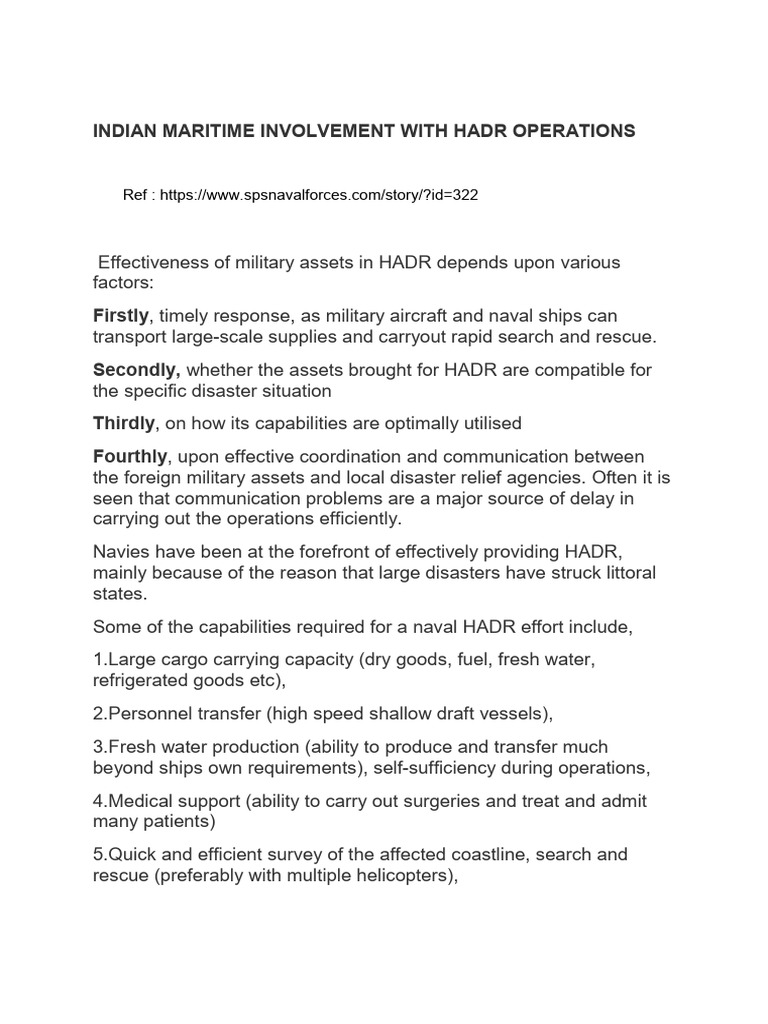 HADR | PDF