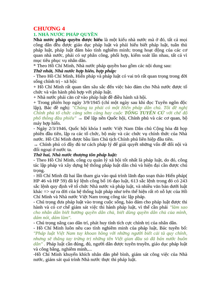 Chương 4 TTHCM | PDF