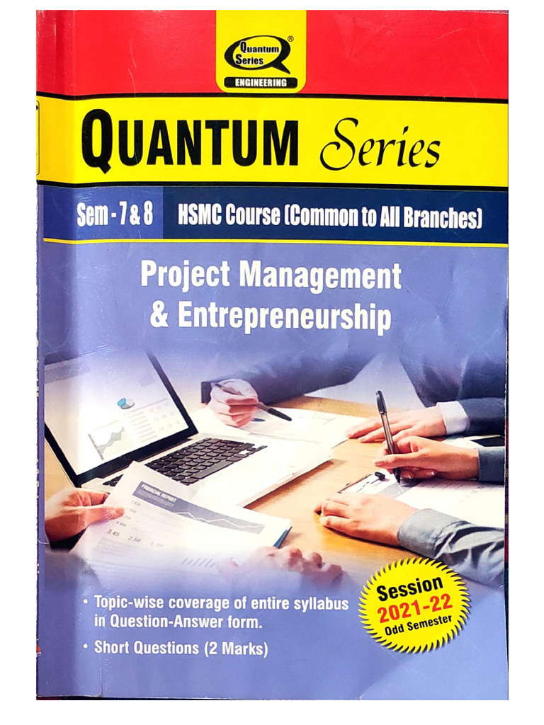 Project Management & Entrepreneurship | PDF