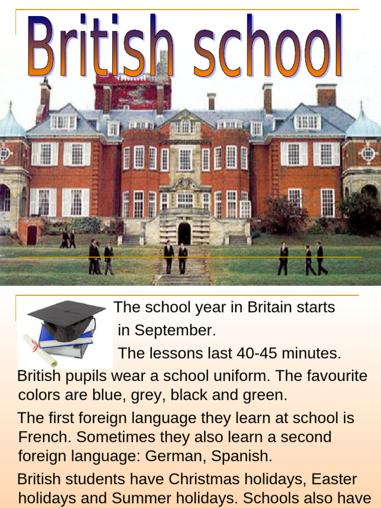 Overview of British School System | PDF