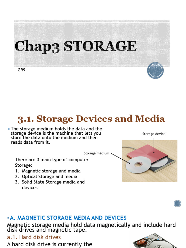 3.Storage Devices | PDF | Computer Data Storage | Hard Disk Drive