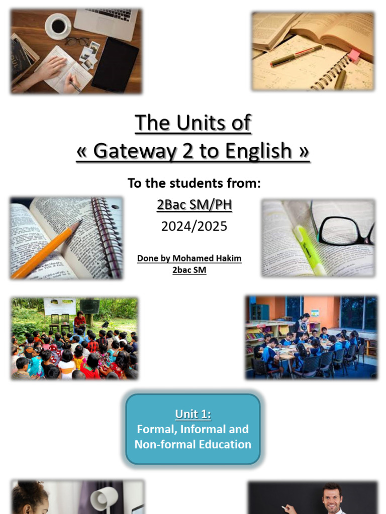 2Bac SM/PH English Curriculum | PDF