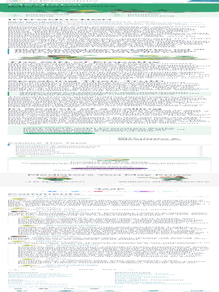 INFP Personality (Mediator) 16personalities | PDF | Personality Type | Empathy