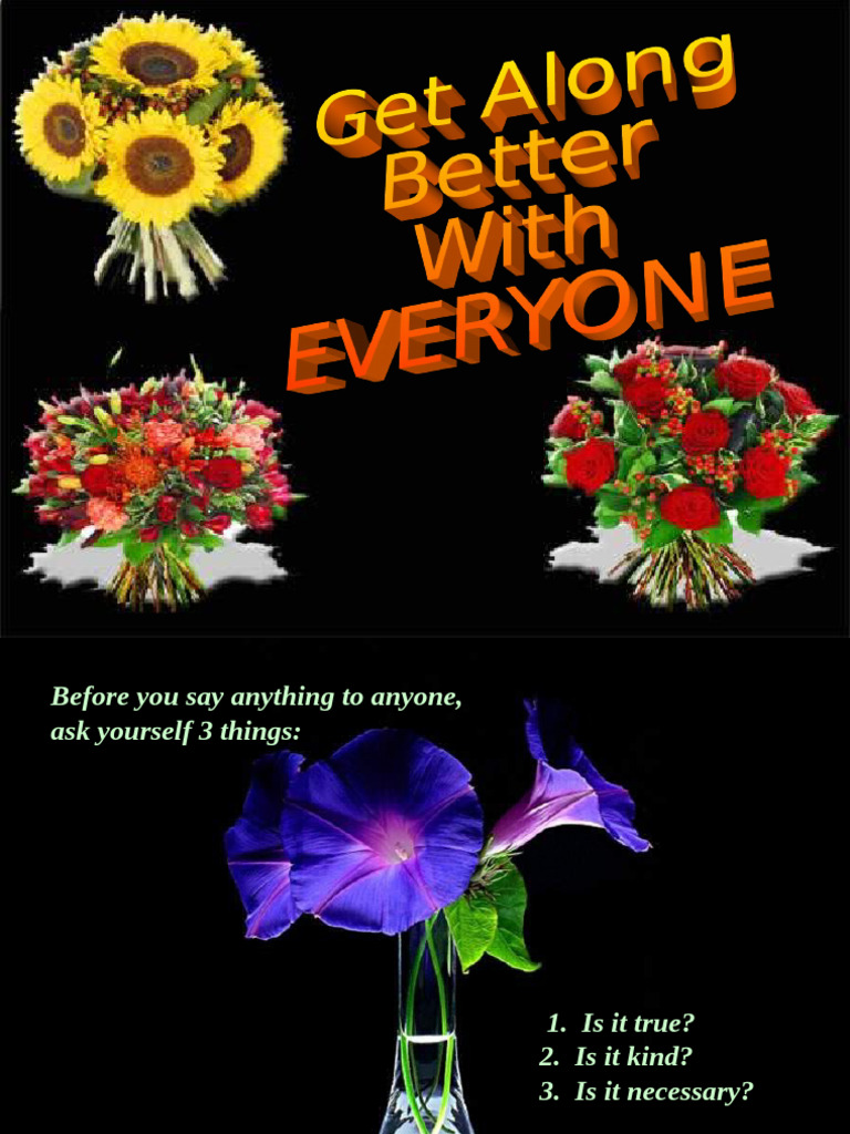 Getting Along Better | PDF