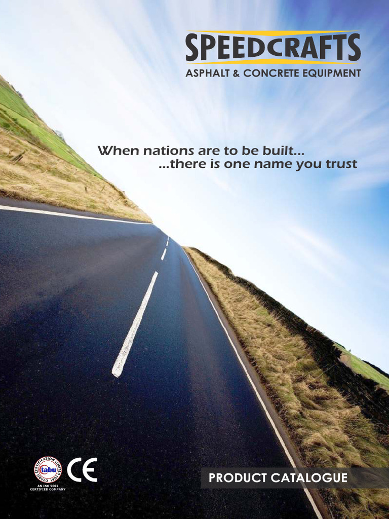 Speedcrafts Asphalt Equipment Overview | PDF | Pump | Truck