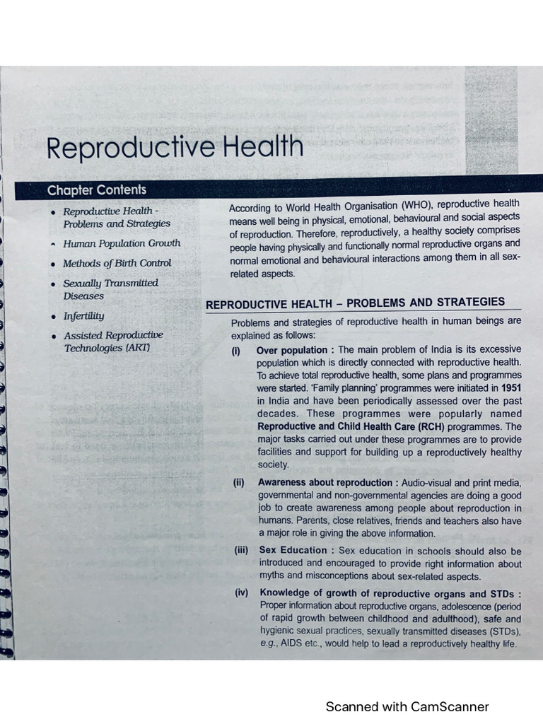 L-3 Reproductive Health | PDF