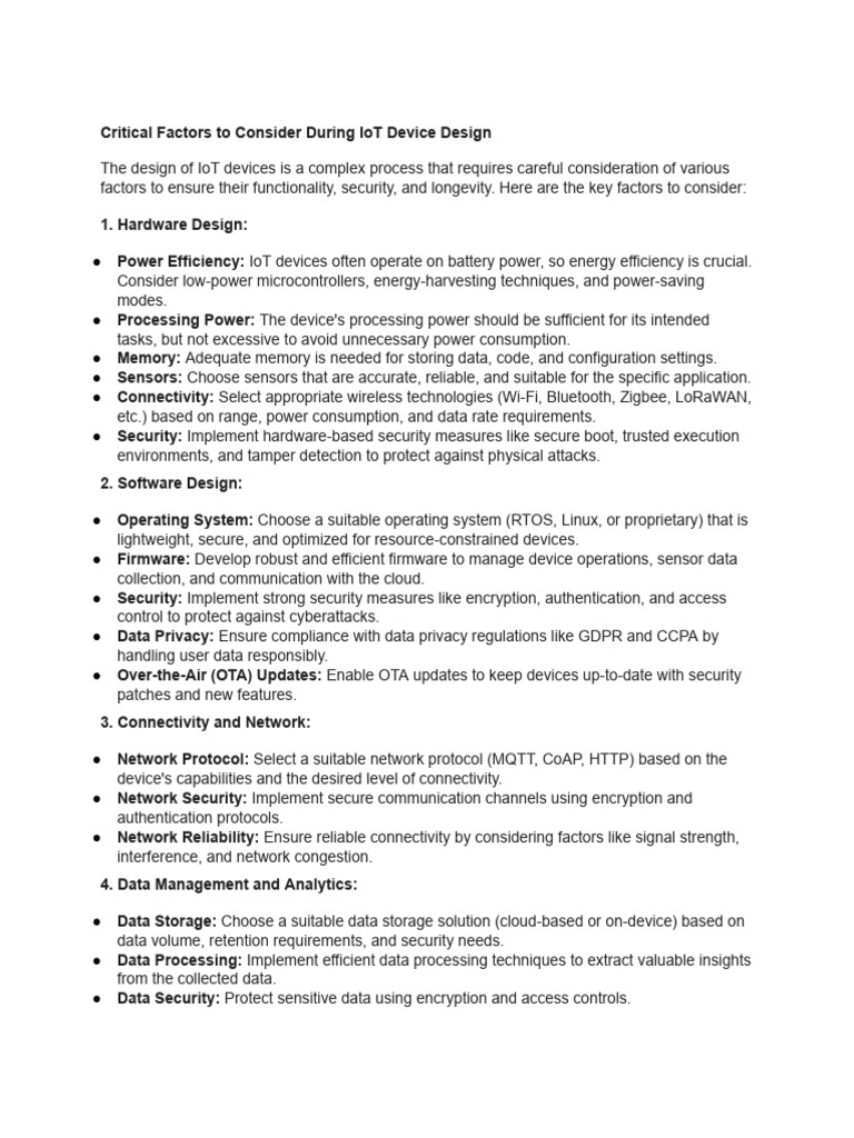 What Are The Critical Factors To Consider During.. | PDF | Computer ...