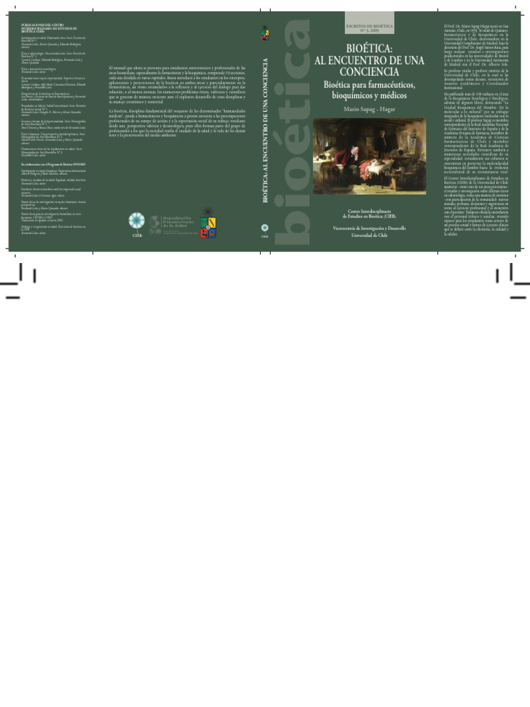 195 Bio Tica Al Encuentro de Una Conciencia 1727282615 | PDF | Bioética | Farmacogenómica