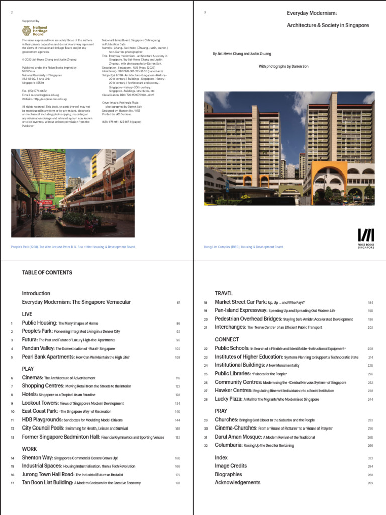 Everyday Modernism in Singapore's Architecture | PDF