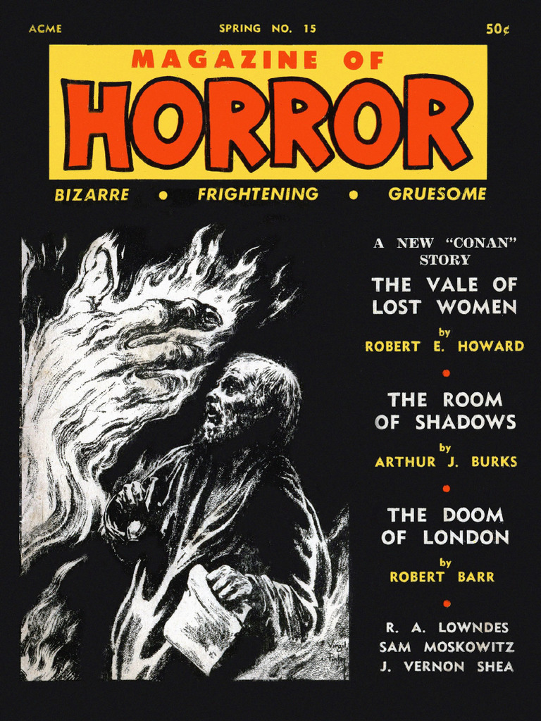 Magazine of Horror - Spring 1967 | PDF