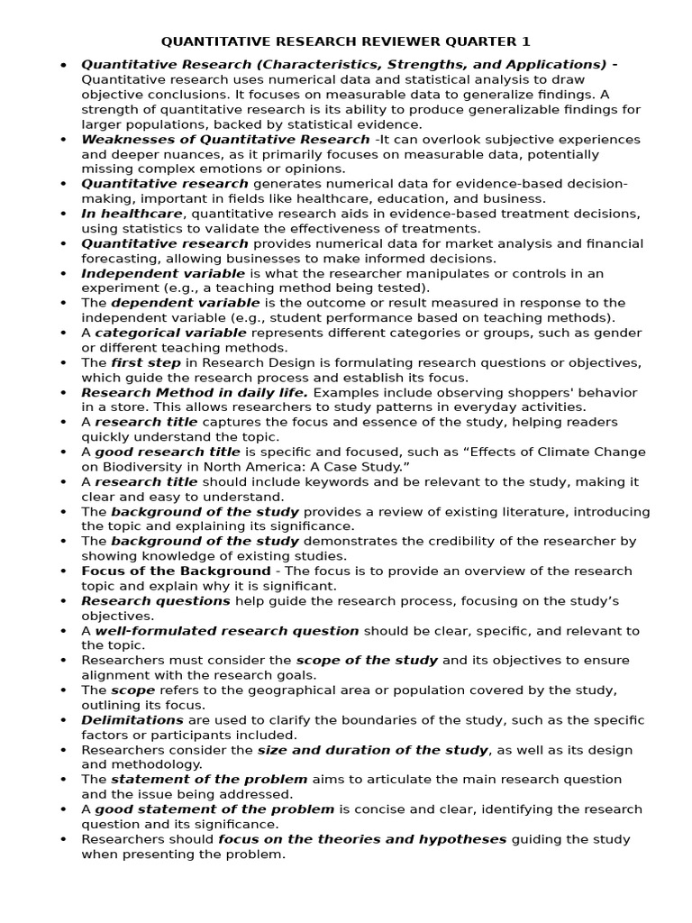 Updated-PR2-Reviewer | PDF | Quantitative Research | Hypothesis