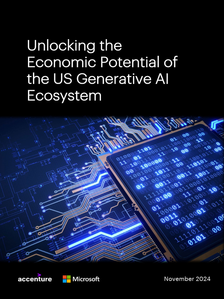 Unlocking Potential Us Genai Ecosystem Accenture | PDF | Artificial Intelligence | Intelligence ...