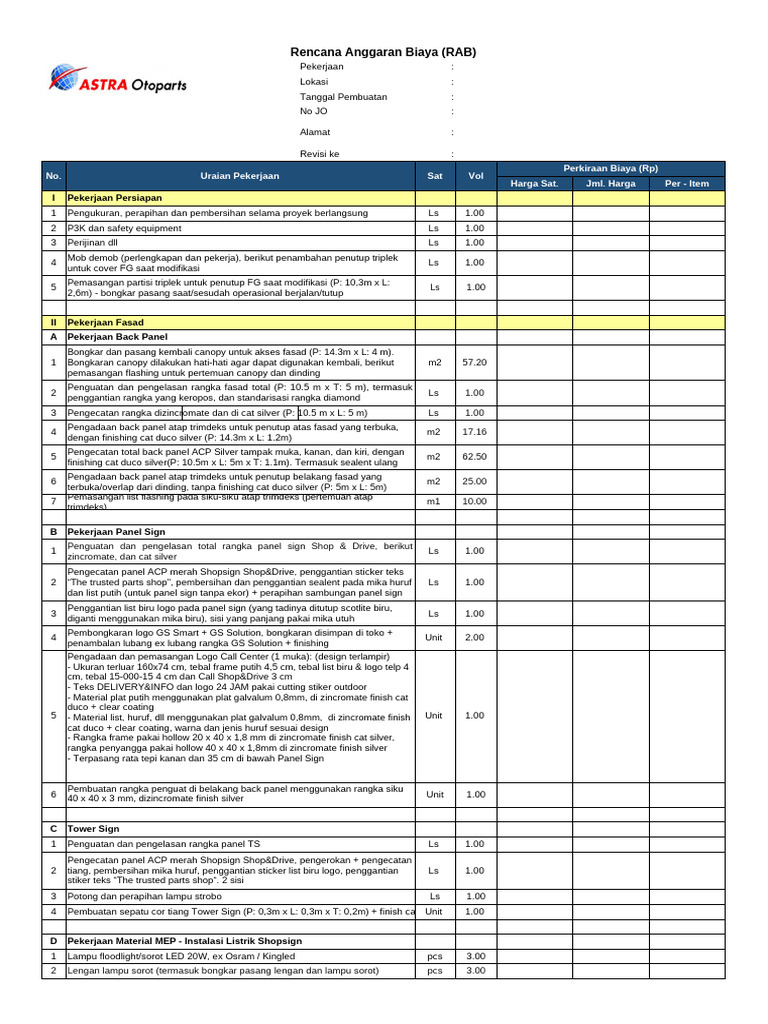 RAB Input - Renewal SD | PDF