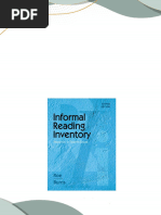 Basic Reading Inventory | PDF | Reading Comprehension | Learning Methods